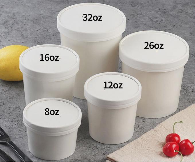 8 Oz Food Takeaway Containers Kraft Paper Soup Bowl Fruit Pizza Soup Safety 8-oz-food-takeaway-containers-kraft-paper-soup-bowl-fruit-pizza-soup-safety