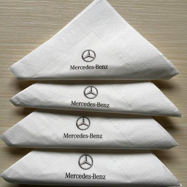 Coffee Napkin Tissue Paper With Logo Paper Restaurant 15-25 Gsm/M2 ...