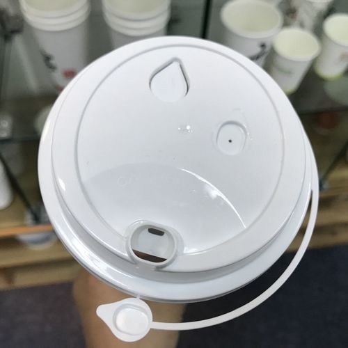 Pp Injection Plastic Cup Lid Lids 80mm 90mm Custom Size White Black ...